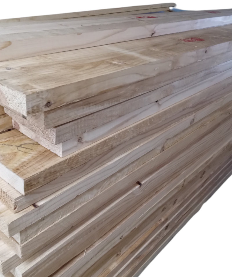 152x38x6m Untreated Pine Rafters - RusticWood Timber